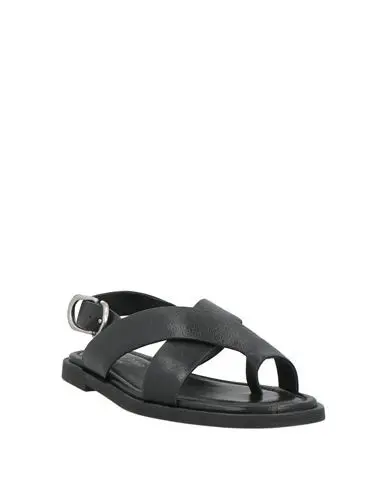 Rag & Bone Leather Thong Sandal - Black