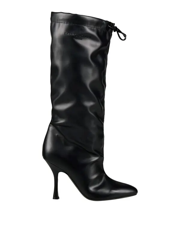Emporio Armani Boots In Polyurethane And Elastane