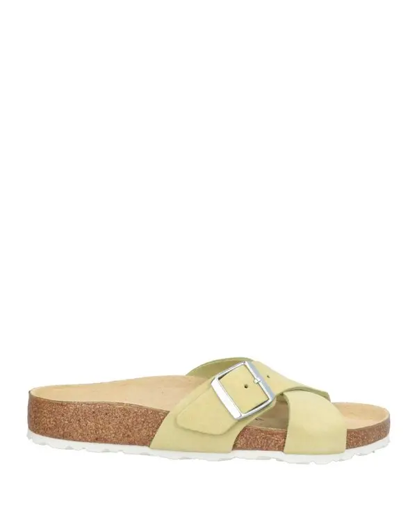 Birkenstock Light Leather Sandals In Green - 10% Off  display picture 3