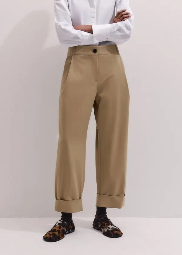 ME+EM Clever Tapered Chino - Spring Tan