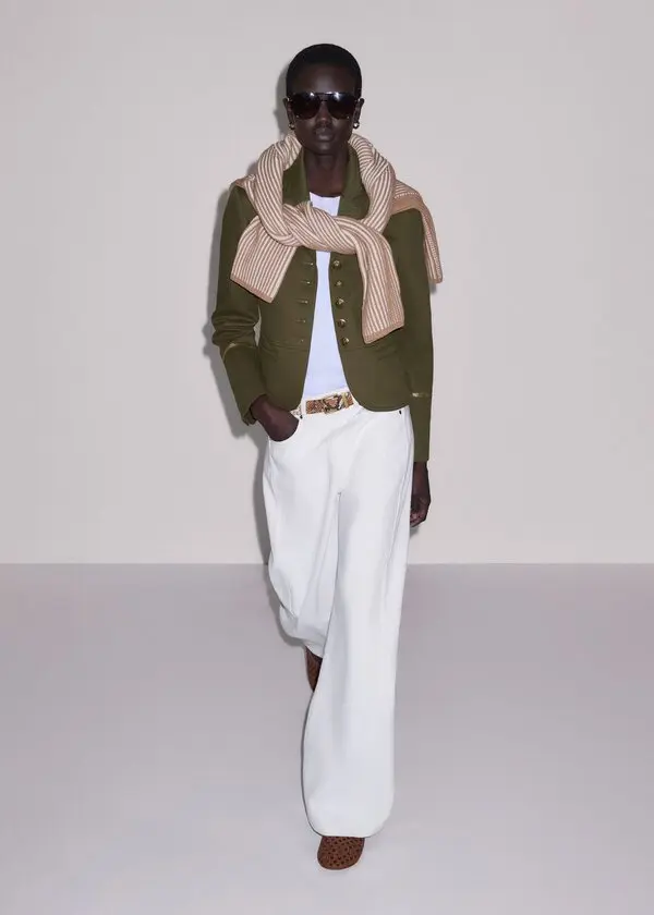 ME+EM Fitted Utility Jacket - Khaki