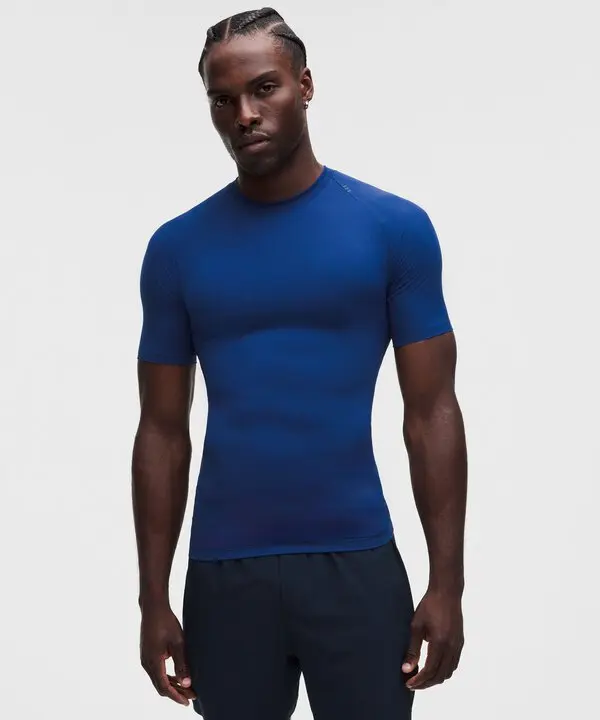 Lululemon Repper Short-sleeve Shirt - Clubhouse Blue