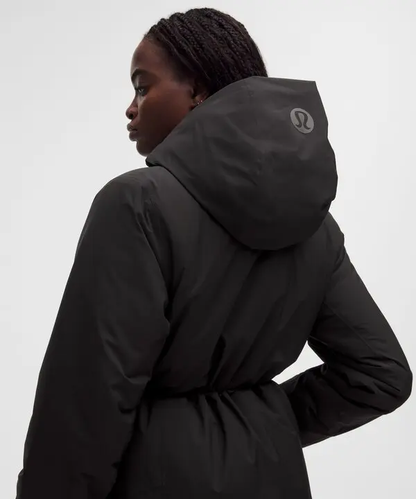 Lululemon Waterproof Insulated Cinch-waist Parka - Black