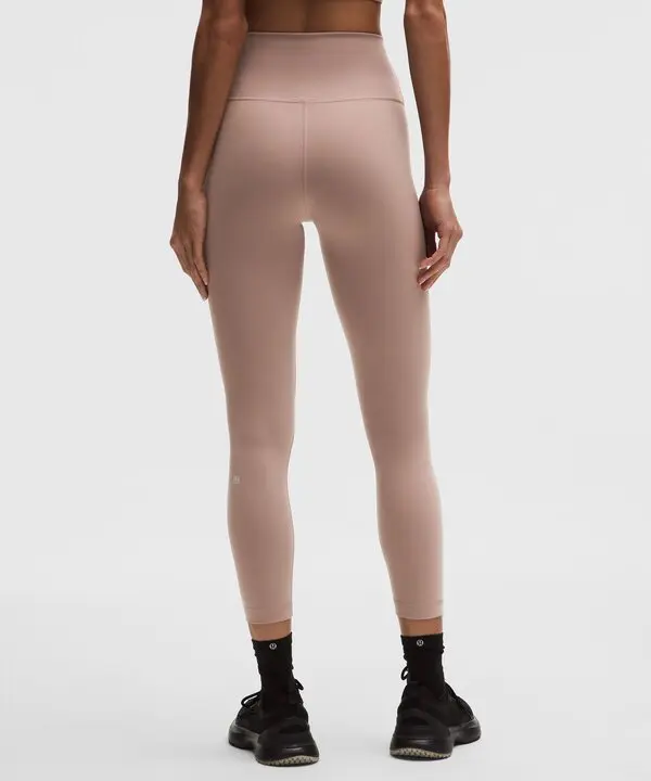Lululemon Wunder Train No Line High-rise 25" Tights - Ashen Rose