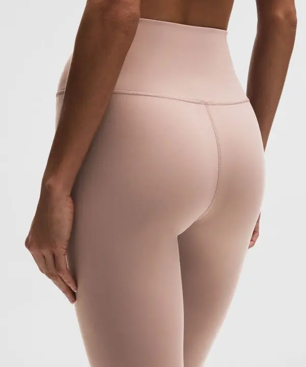 Lululemon Wunder Train No Line High-rise 25" Tights - Ashen Rose