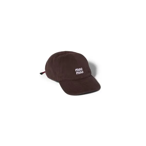 Miu Miu Baseball Cap - Amaranth Red