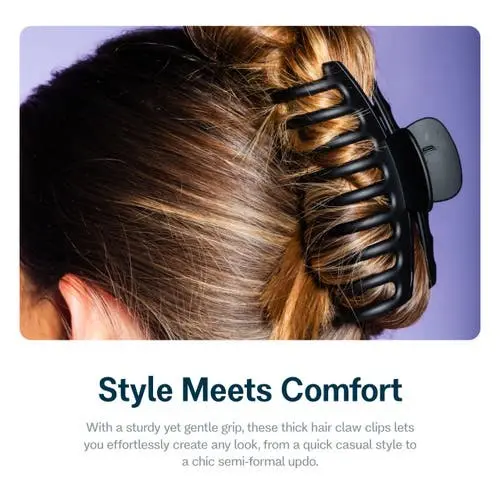 GIMME BEAUTY Claw Clips Duo For Thick Hair