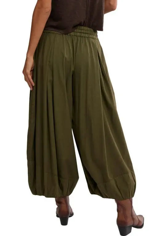 Free People Moonflower Balloon Pants - Sage