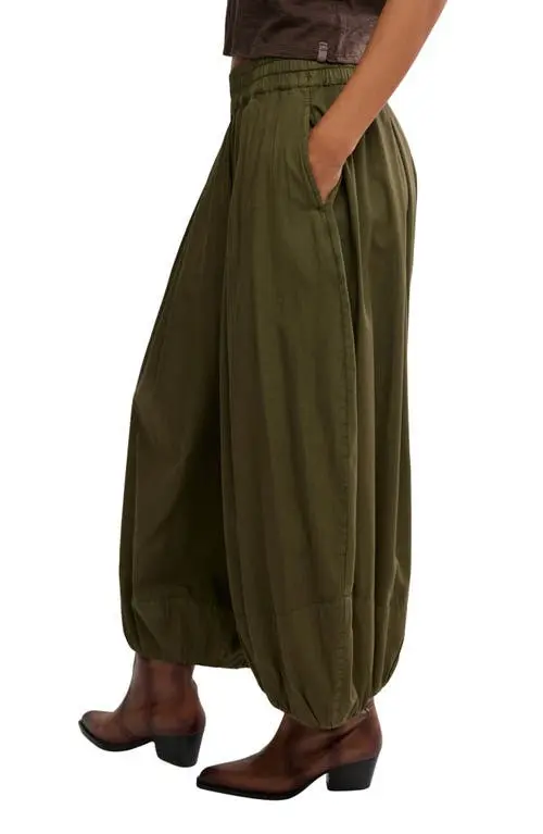 Free People Moonflower Balloon Pants - Sage