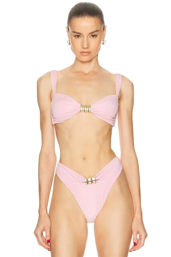 LA PORTE Gia Bikini Top - Candy Pink