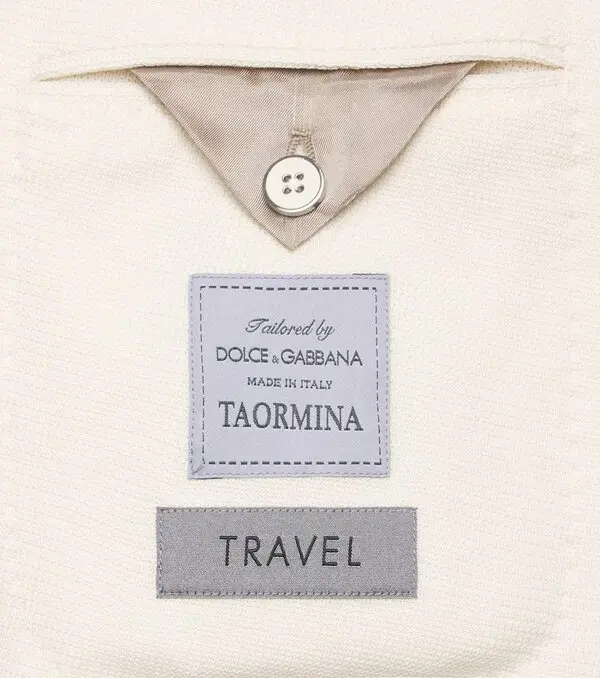 Dolce & Gabbana Taormina Cotton Jersey Blazer