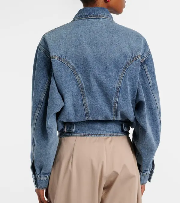 Magda Butrym Denim Trucker Jacket