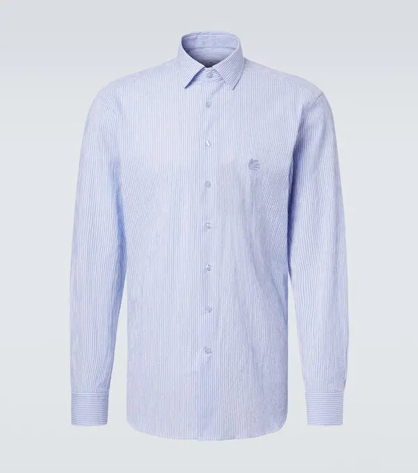 Etro Roma Striped Cotton Shirt