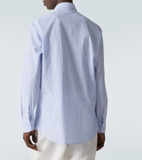 Etro Roma Striped Cotton Shirt