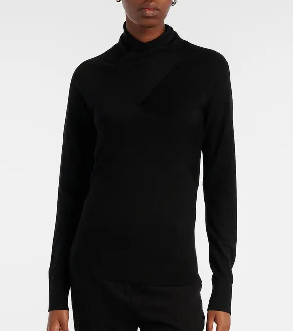TOTEME Wool Sweater - Black
