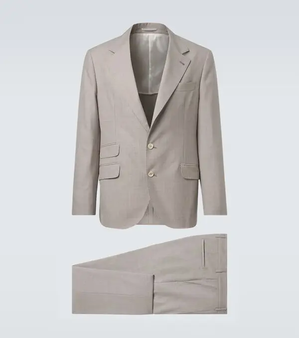 Brunello Cucinelli Virgin Wool Suit