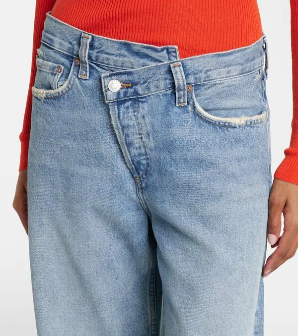 AGOLDE Arc Criss Cross Wide-leg Jeans