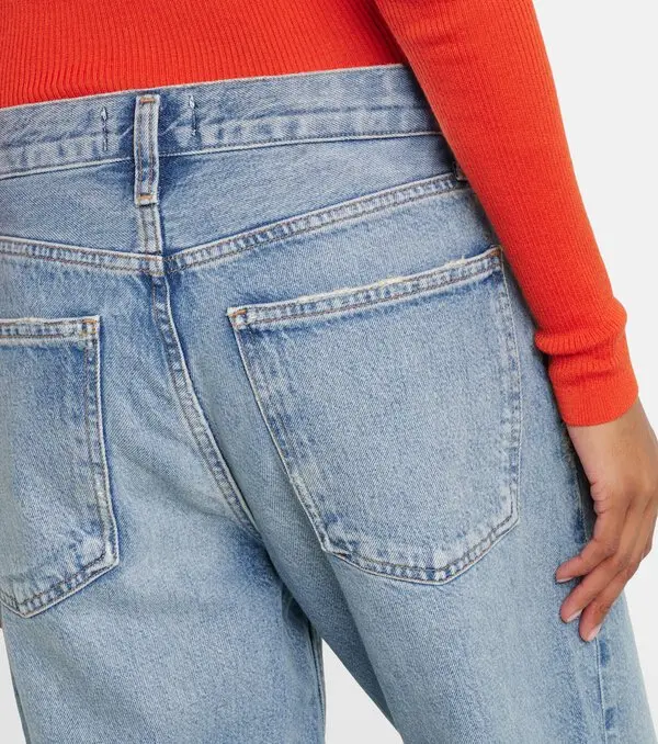 AGOLDE Arc Criss Cross Wide-leg Jeans