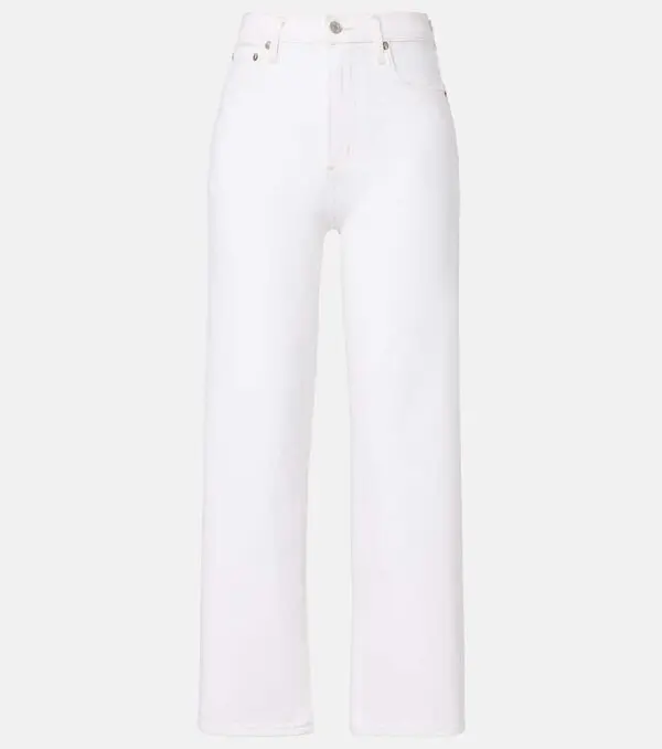 AGOLDE Ren Cropped Wide-leg Jeans