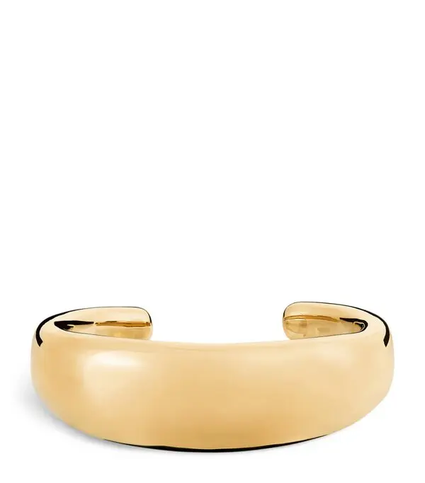 Lié Studio Emma Plated Cuff Bangle - Gold
