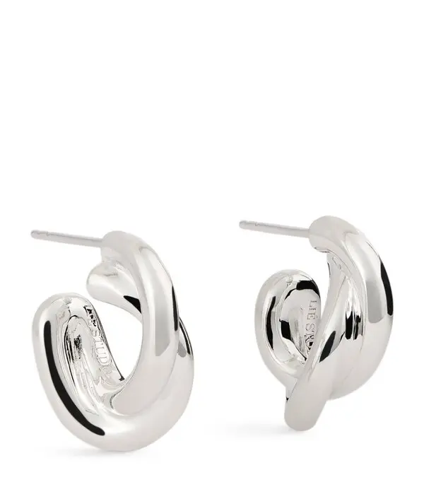 Lié Studio The Diana Hoop Earrings - Silver
