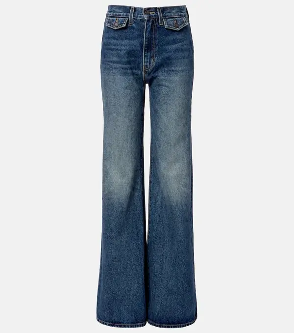 NILI LOTAN Edira Wide-leg Jeans
