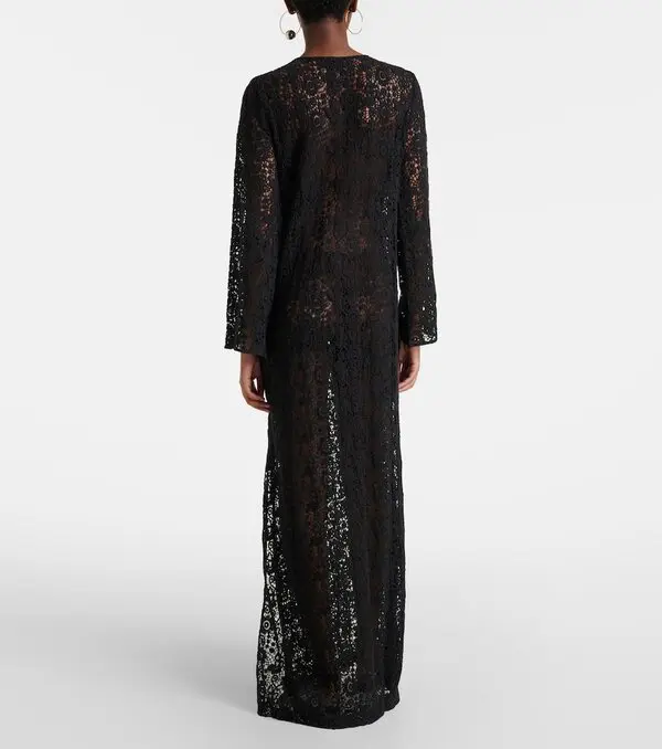 NILI LOTAN Della Cotton Lace Kaftan