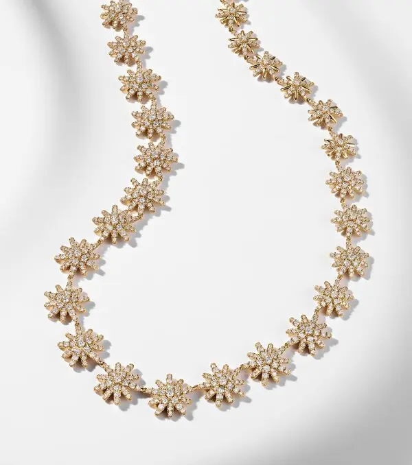 David Yurman Starburst 18kt Necklace With Diamonds