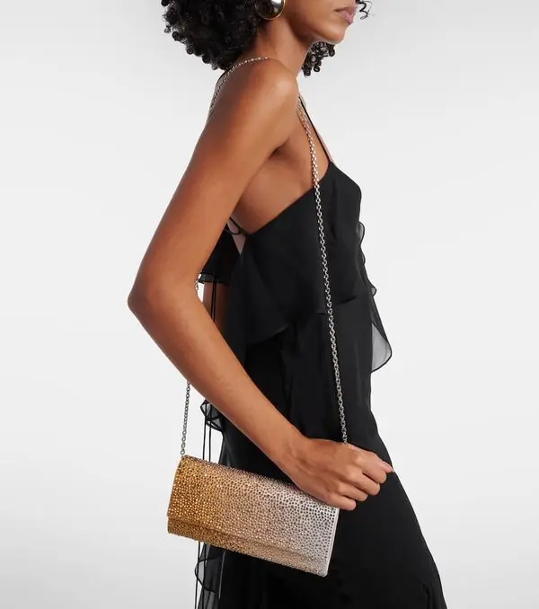 Judith Leiber Perry Crystal-embellished Clutch