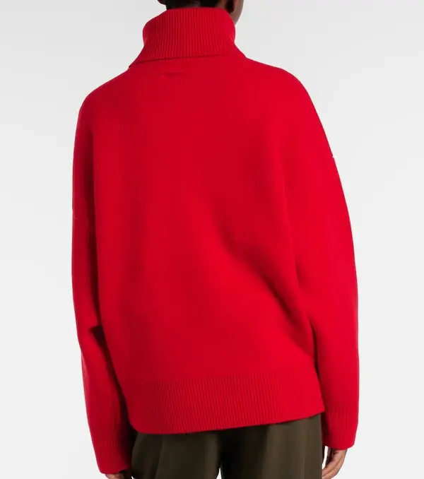 TOTEME Wool And Cashmere-blend Turtleneck Sweater
