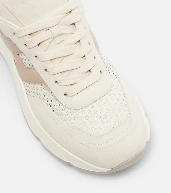 Hogan H669 Suede Sneakers - Beige