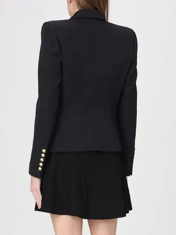 Balmain Double Breasted Blazer - Black