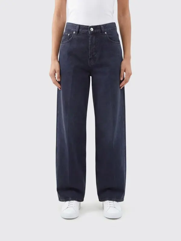HAIKURE Jeans Wide Leg - Black
