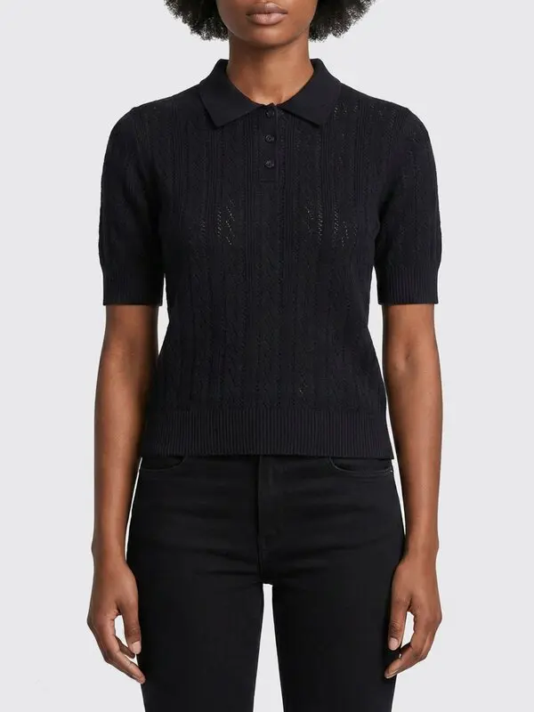 LISA YANG Polo Shirt - Black