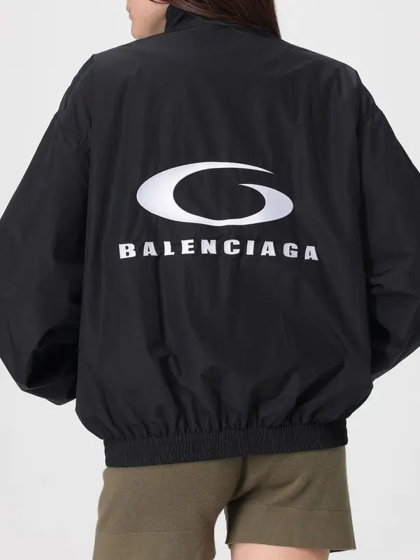 Balenciaga Logo Zip-up Jacket