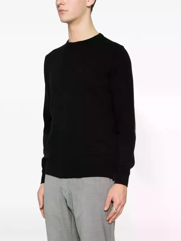 KANGRA Crew-neck Sweater - Black