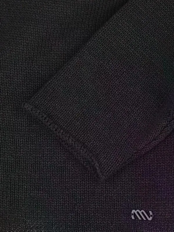 MASSIMO OSTI STUDIO Ribbed Crew-neck Sweater