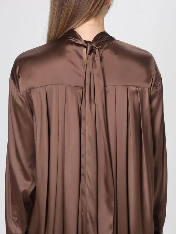 Dries Van Noten Silk Dress - Brown