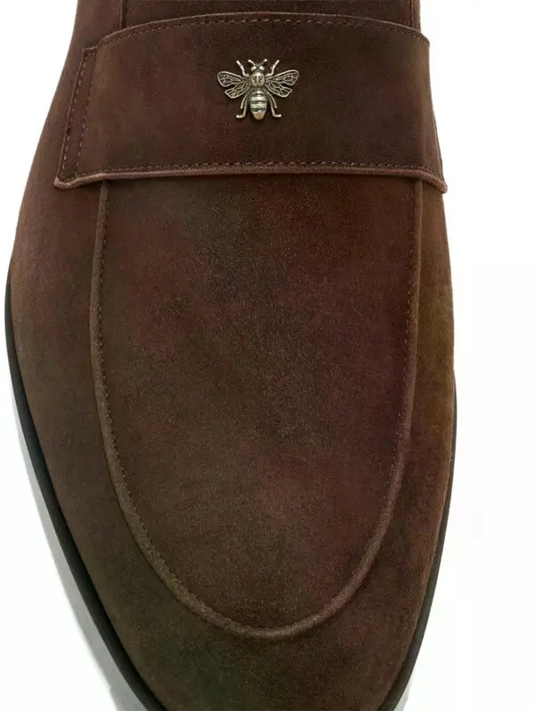 BOUGEOTTE Lofty Flaneur Bee-detail Loafers
