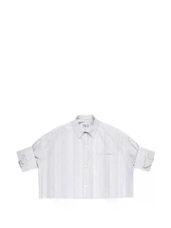 TWP Cropped Shirt