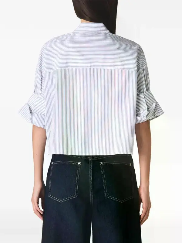 TWP Cropped Shirt