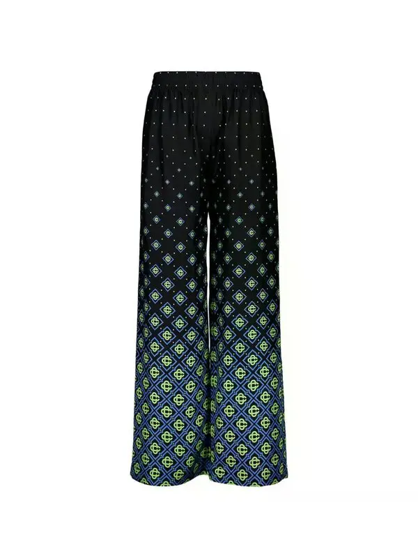 Casablanca Monogram Palazzo Pants