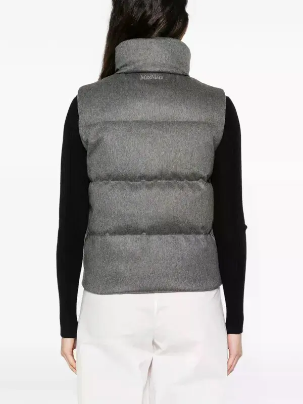 Max Mara Zipped Puffer Gilet