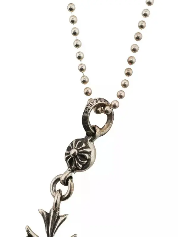 Chrome Hearts Cross Ball Pendant - Silver | Editorialist