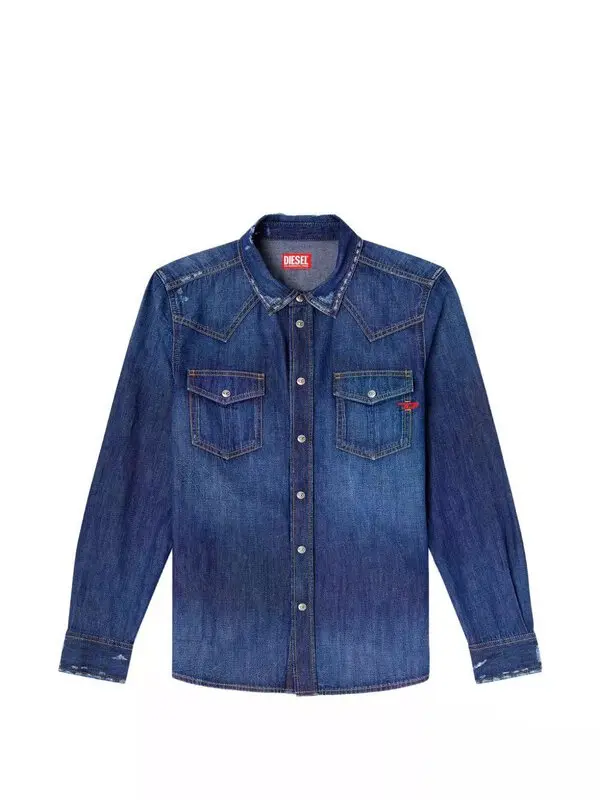 DIESEL® D-vega Denim Shirt - Blue