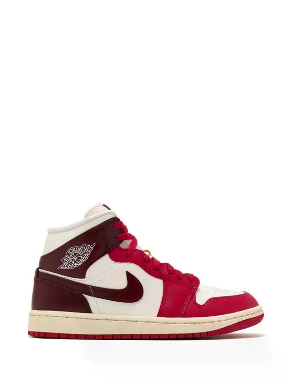 Nike Air Jordan 1 Mid Sneakers - Red