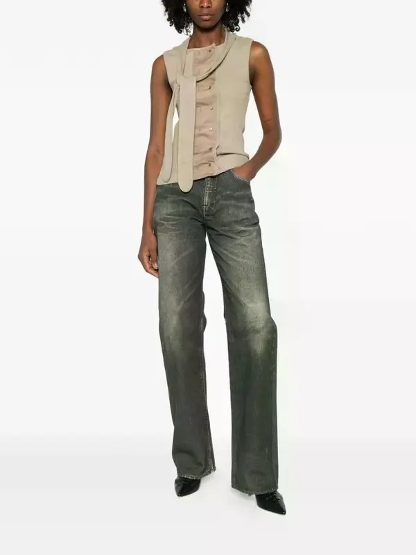 Our Legacy Wata Cut Straight-leg Jeans - Grey
