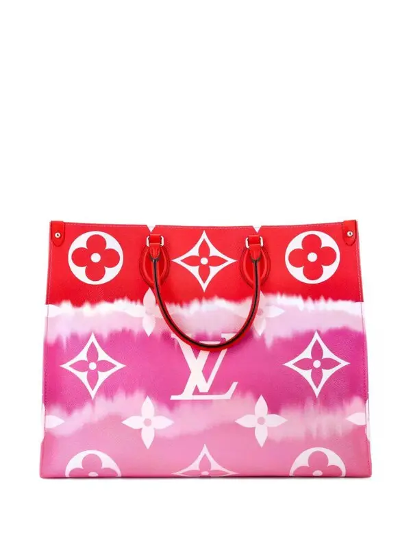 LOUIS VUITTON Onthego Limited Edition Escale Monogram Giant Gm Tote Bag - Multicolour