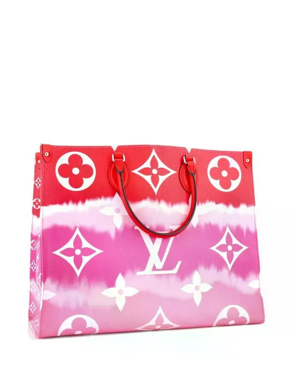 LOUIS VUITTON Onthego Limited Edition Escale Monogram Giant Gm Tote Bag - Multicolour
