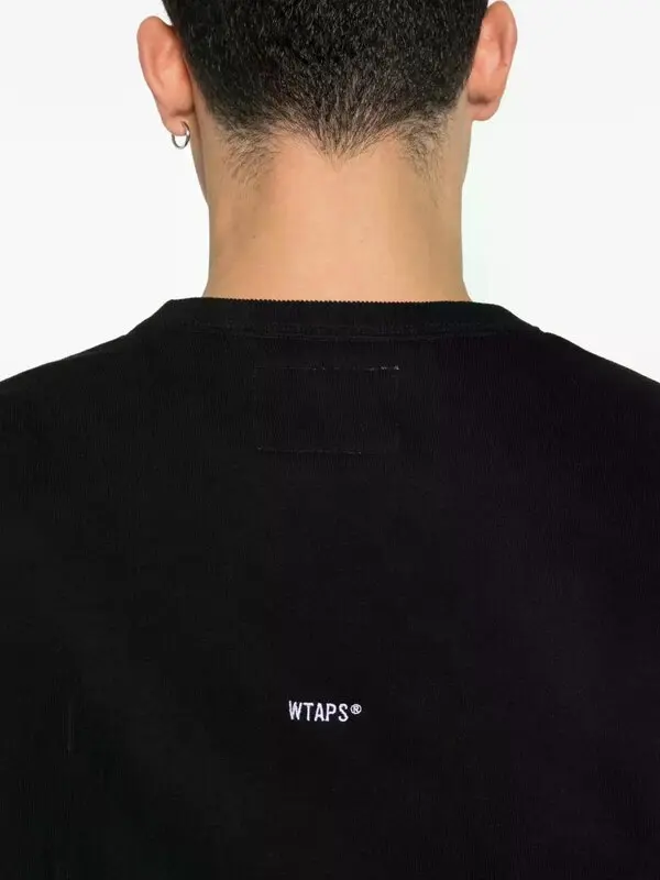 WTAPS Logo Patch Crew-neck Sweatshirt